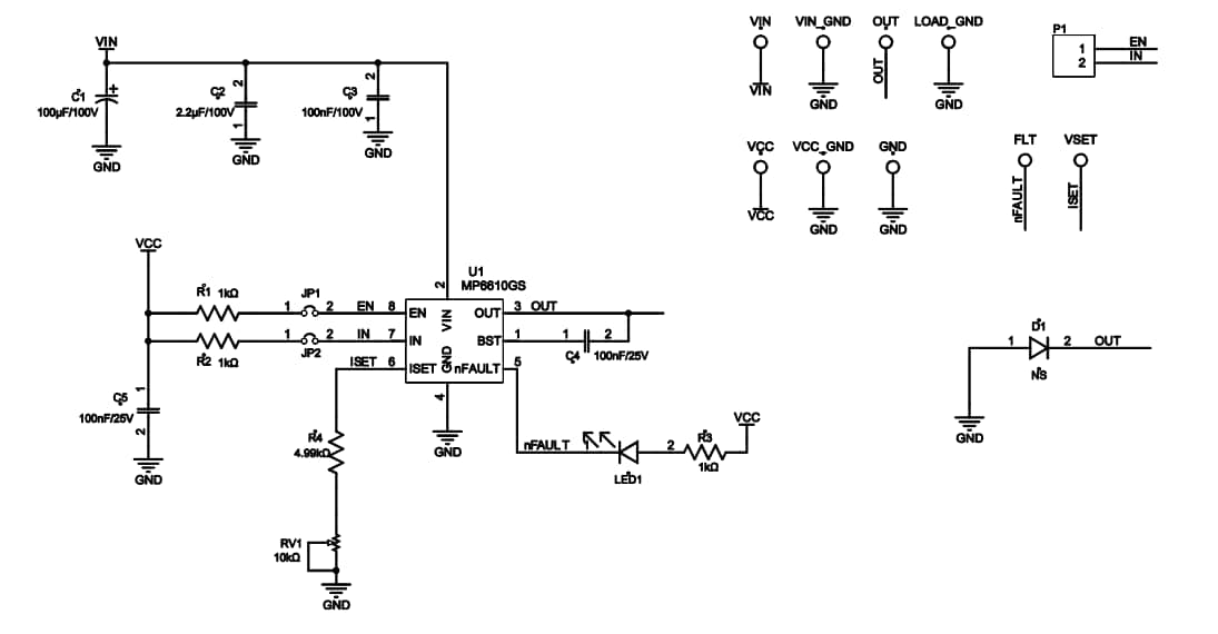 EV6610-S-00A Evaluation Board - MPS | Mouser